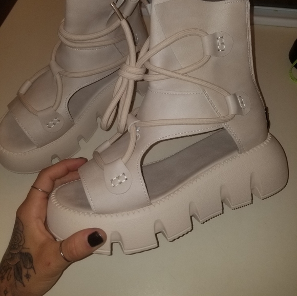 Temu | Shoes | Temu High Top Roman Sandals | Poshmark